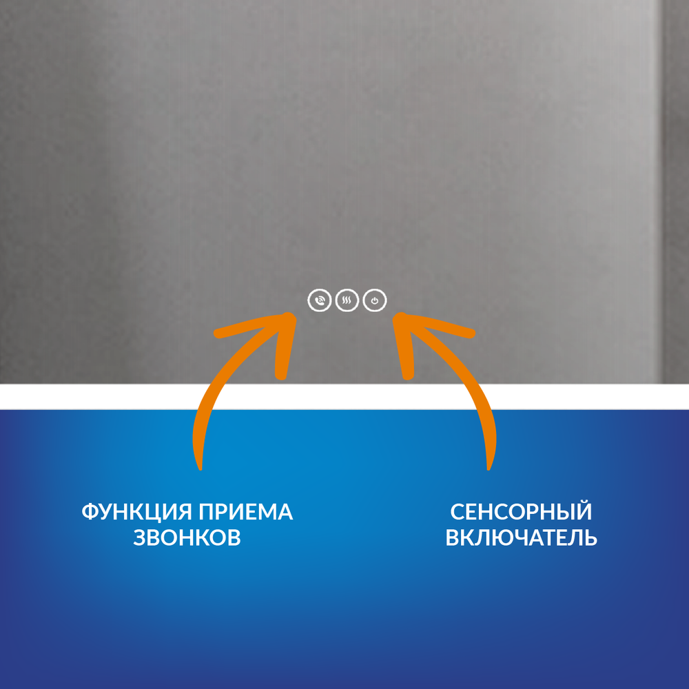 Зеркало LED 070 DESIGN PRO 100 - купить зеркало в ванную / цена Cersanit