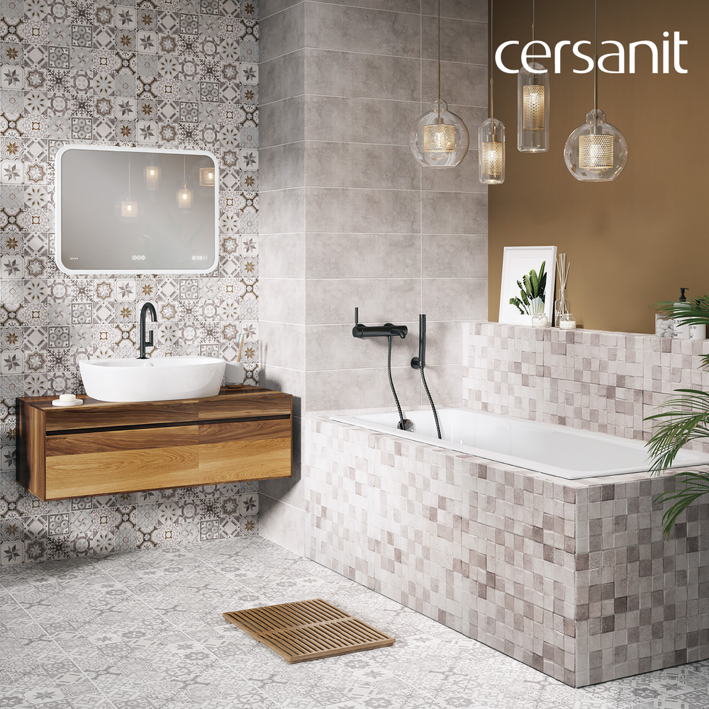 Зеркало LED 070 DESIGN PRO 100 - купить зеркало в ванную / цена Cersanit