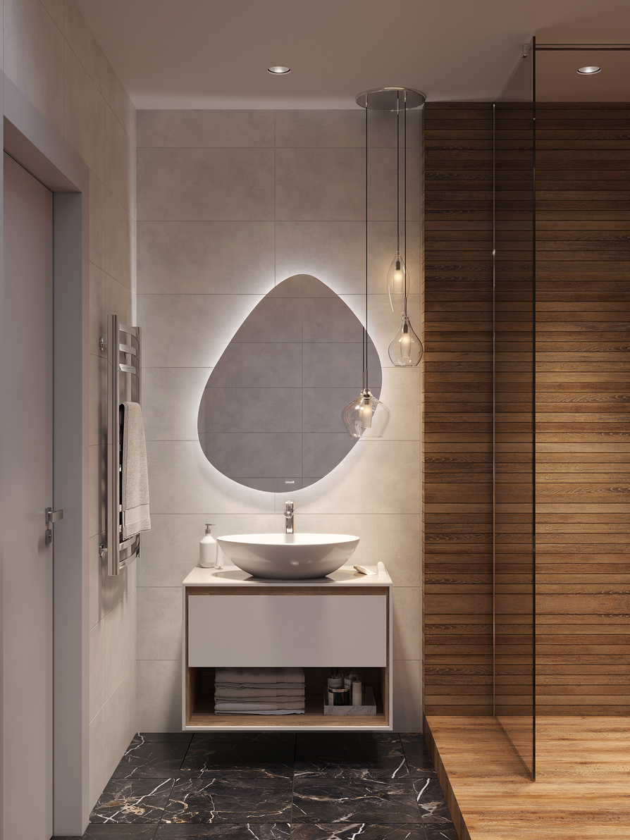 Раковина MODUO 55 LEAF купить / цена от производителя / Cersanit