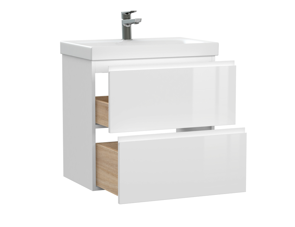 Тумба MODUO SLIM 60 - купить тумбу под раковину / цена Cersanit